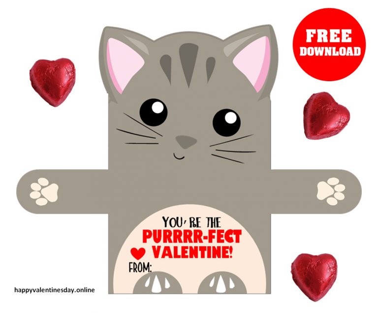 FREE Printable Valentines Cards for Valentine's Day 💖