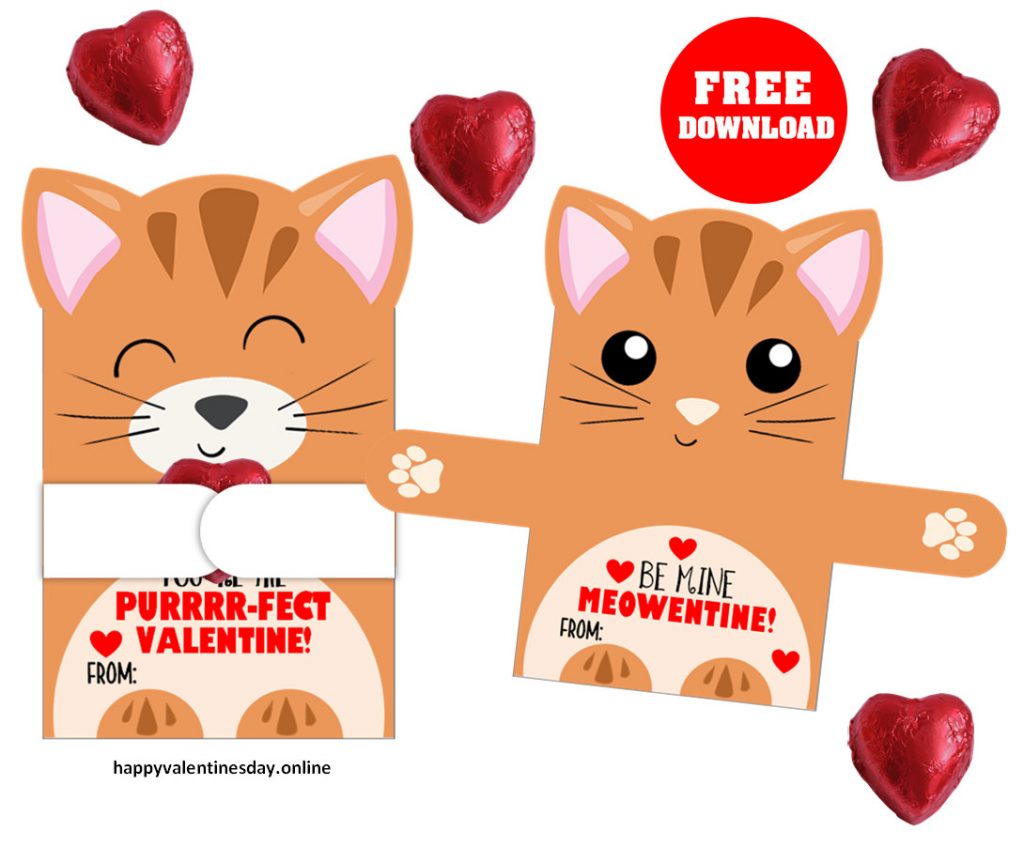 FREE Printable Valentines Cards for Valentine's Day 💖