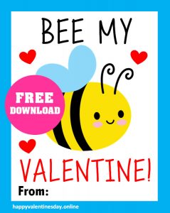 FREE Printable Valentines Cards for Valentine's Day 💖